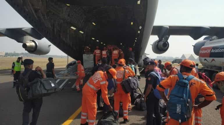 Cyclone Asani: Indian Air Force airlifts NDRF team to Andaman, Nicobar ...