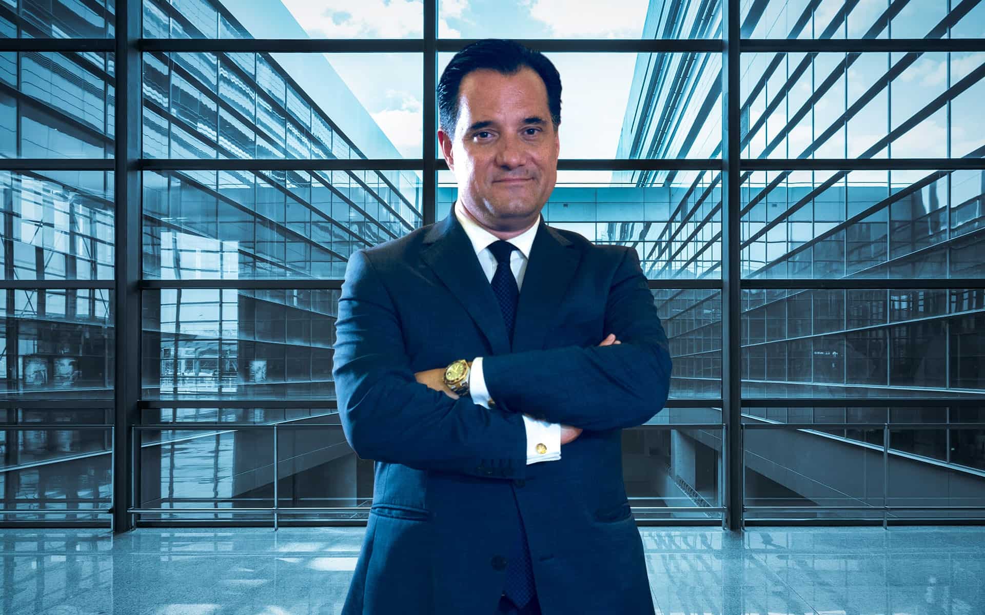 Greece's minister for development & investments, Adonis Georgiadis on ...