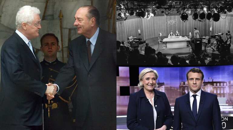 French presidential debate: Turning points in political history - World ...