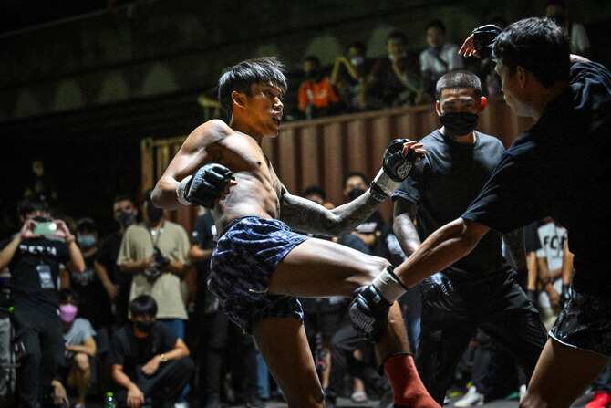 Thailand: Amateur fighters form a real life fight club in Bangkok ...
