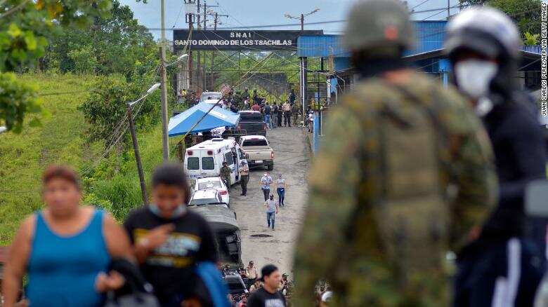 At least 43 dead in Ecuador prison riots; 108 on run, 112 recaptured ...
