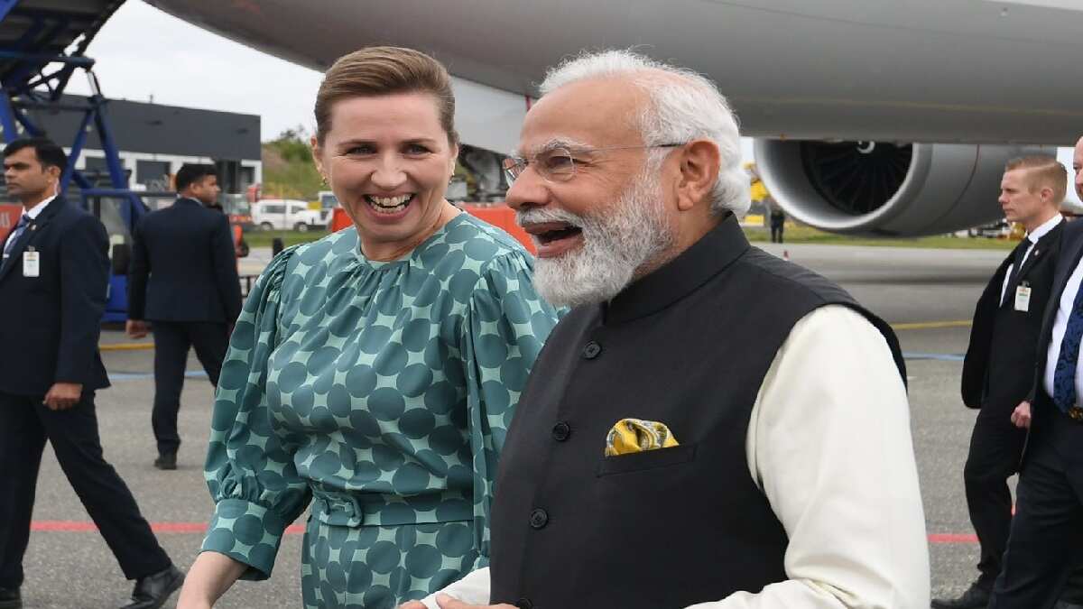 PM Modi Europe Visit: Indian PM & Danish PM take part in bilateral ...