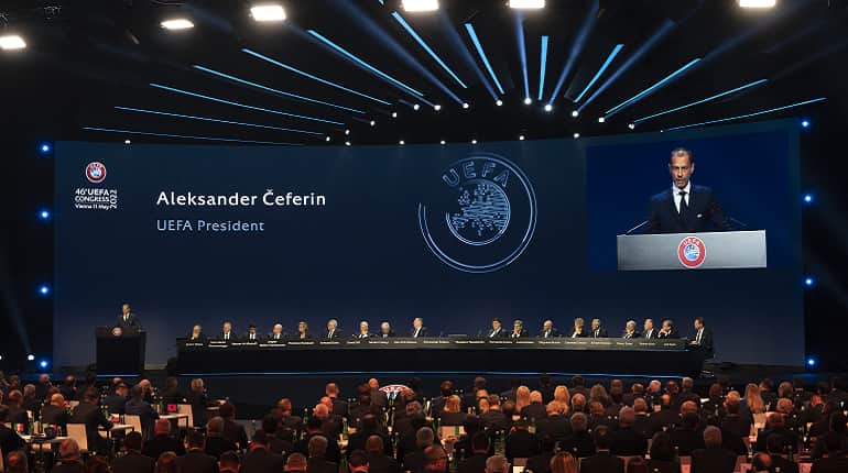 UEFA allows Russia to take part in its congress despite ban on clubs ...