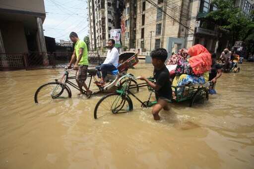 Bangladesh's flood-hit region struggles as millions uprooted - South ...