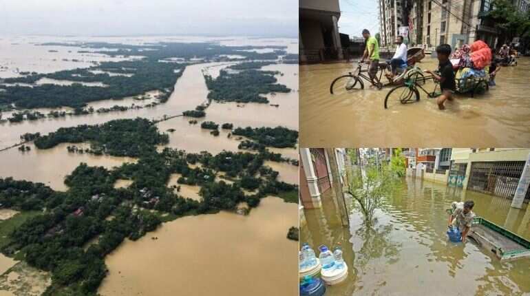 Bangladesh's flood-hit region struggles as millions uprooted - South ...