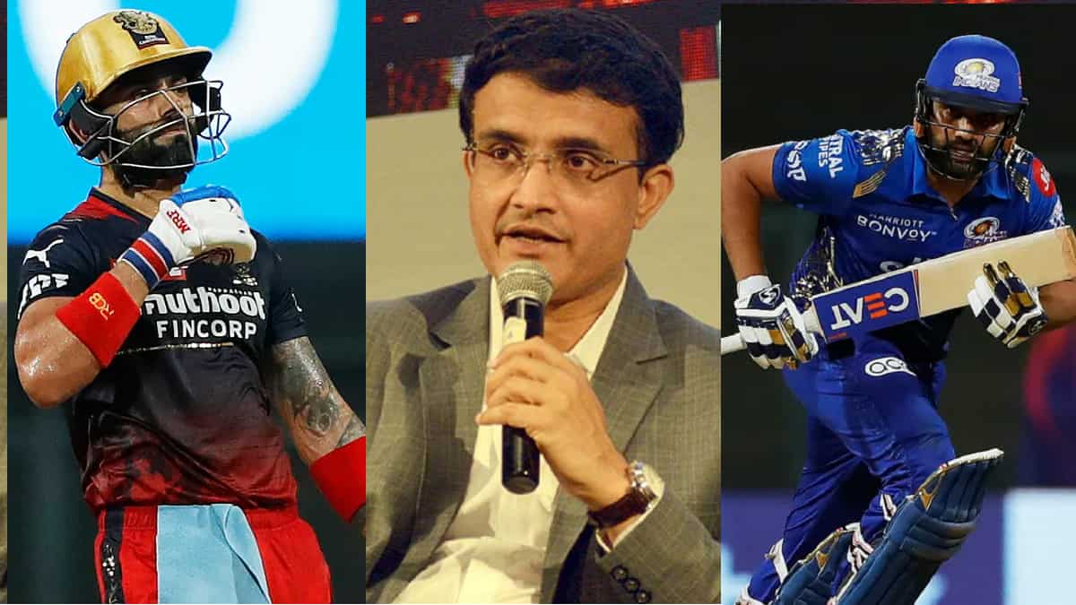 BCCI president Sourav Ganguly reacts to Virat Kohli and Rohit Sharma's rough patch in IPL 2022 ...