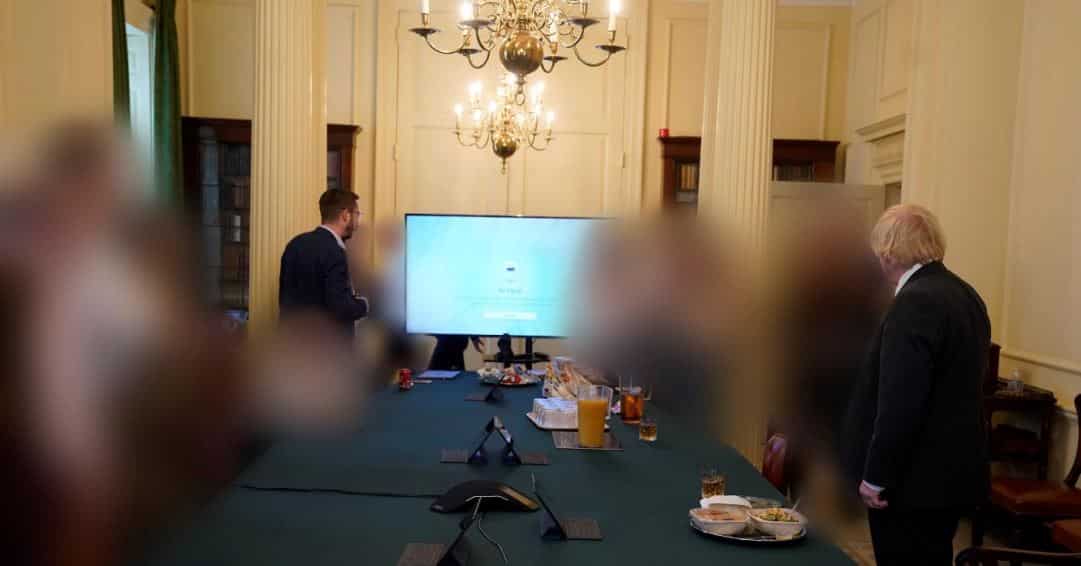 Johnson's partygate pictures revealed: Alcohol, food and music during ...