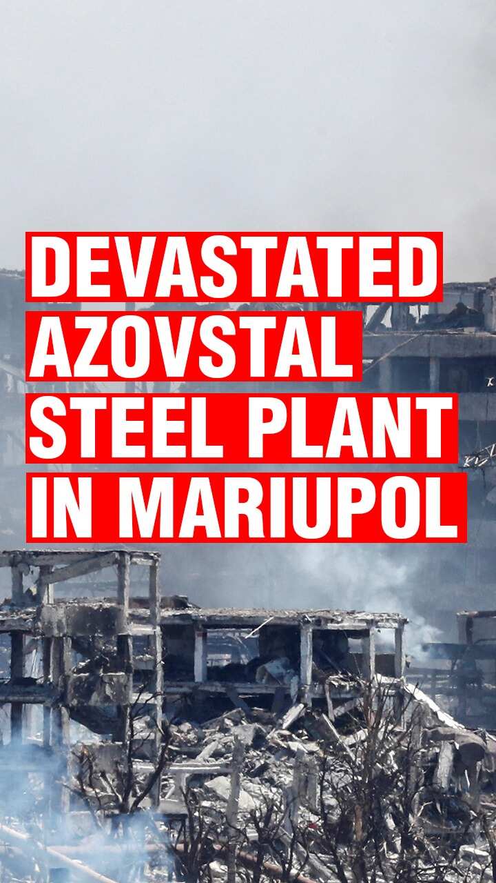 Mariupol – Azovstal steel plant: Watch devastated plant after fight ...