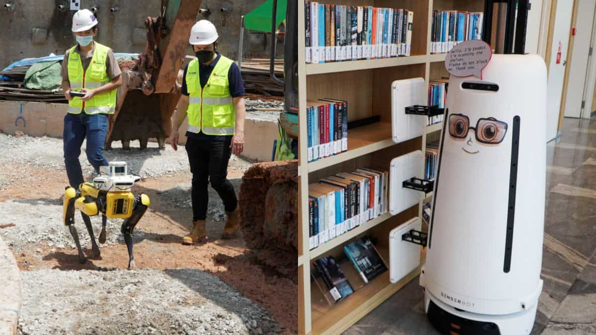 In pics: From checking on construction to making coffee, Singapore’s ...