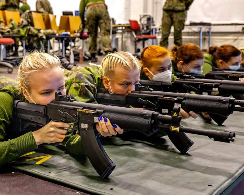 As Finland applies for NATO membership, Finnish women sign up for ...
