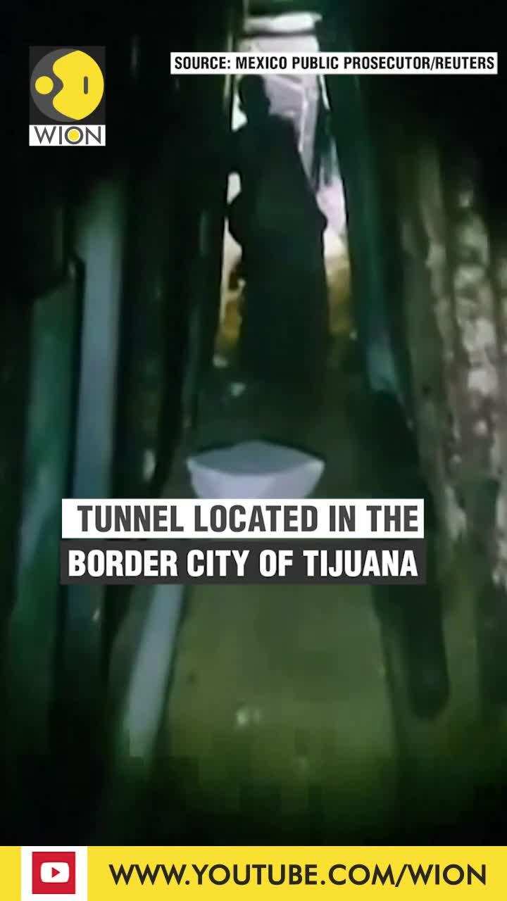 Drug tunnel discovered by Mexico leading to the US - Edge News