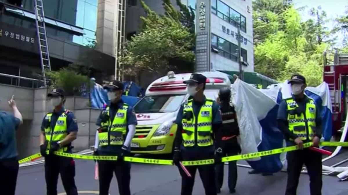 In a suspected arson, at least seven people killed in South Korean ...