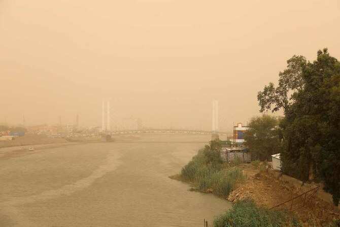 Sandstorm hits parts of Iraq again: Air transport affected in a few ...