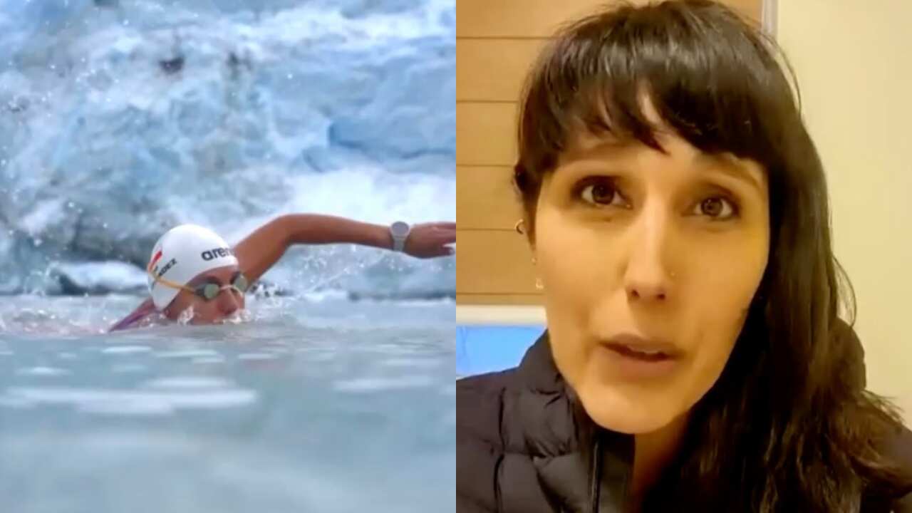 Chilean swimmer breaks Guinness world record; becomes first person to ...