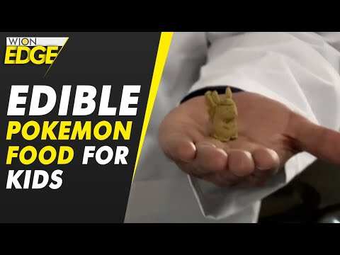 Experts try to make edible food in Pokémon, animal figures using3D ...