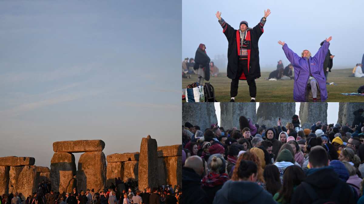 Thousands celebrate summer solstice at Stonehenge - in pics - World News