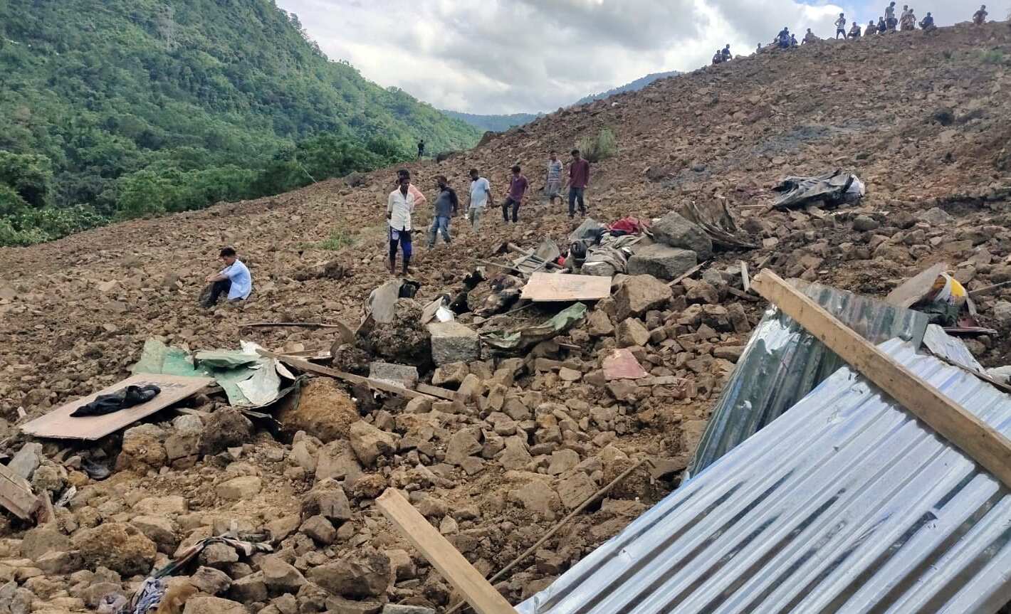 At least 14 dead, over 60 feared buried after landslide hits India’s ...
