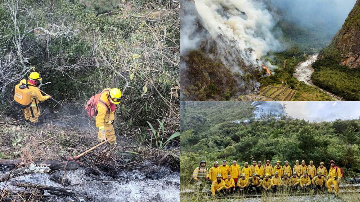In pics: Peru's Machu Picchu threatened by wildfire - World News