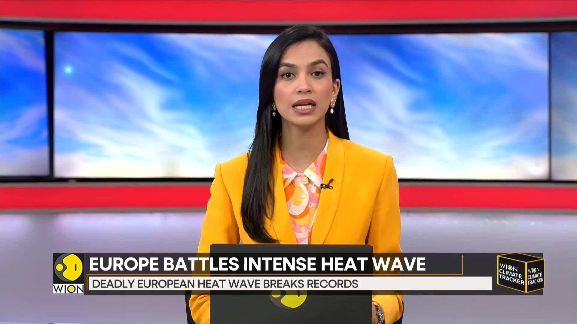 Deadly European heat wave breaks records, wildfires rage in France ...