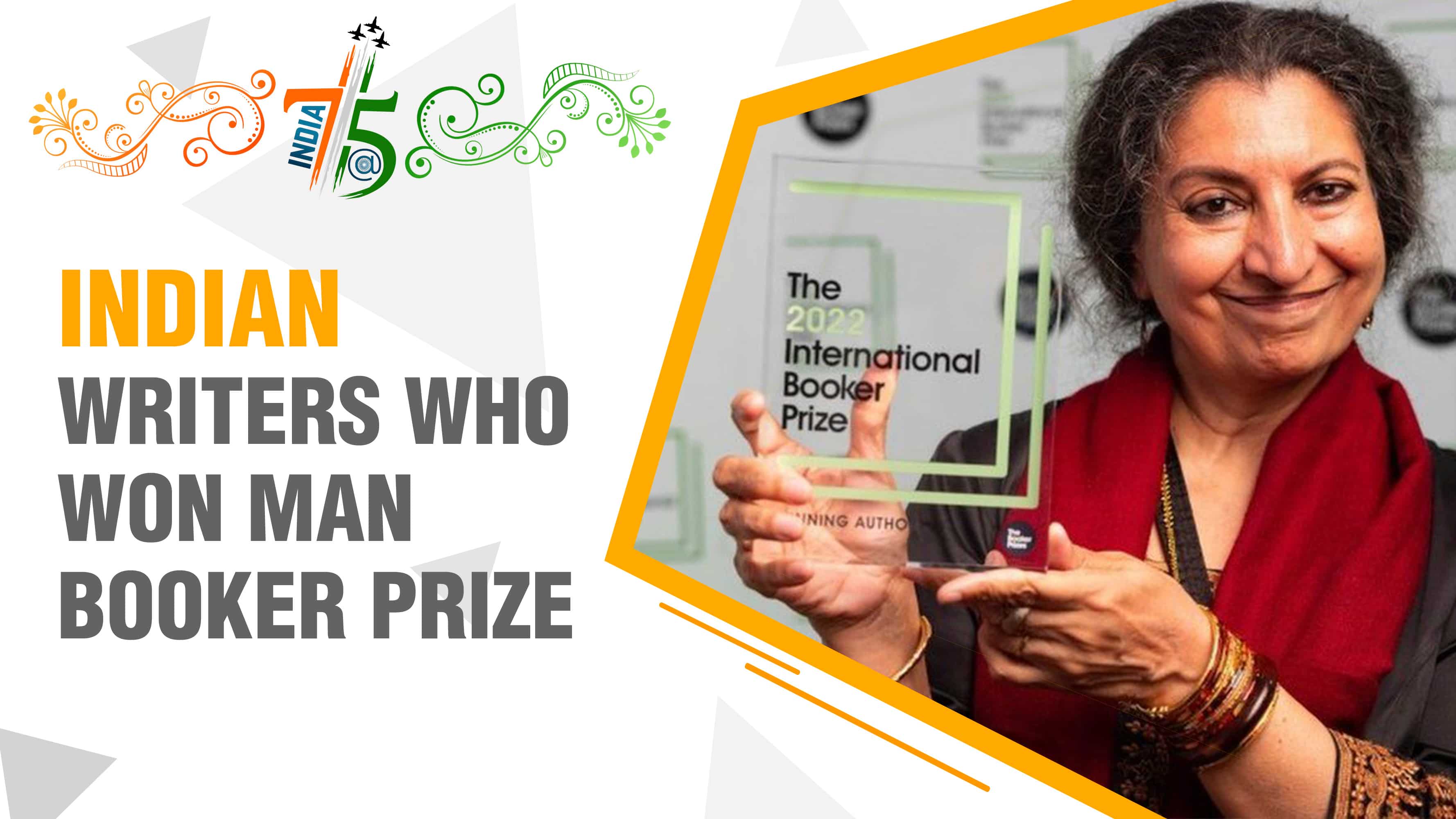 India@75: Indian writers who won Man Booker Prize - Edge News