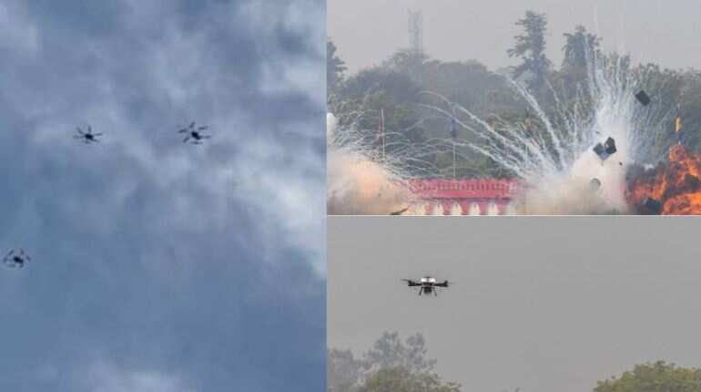 Indian Army inducts swarm drones: How it will impact balance with China along LAC - India News News