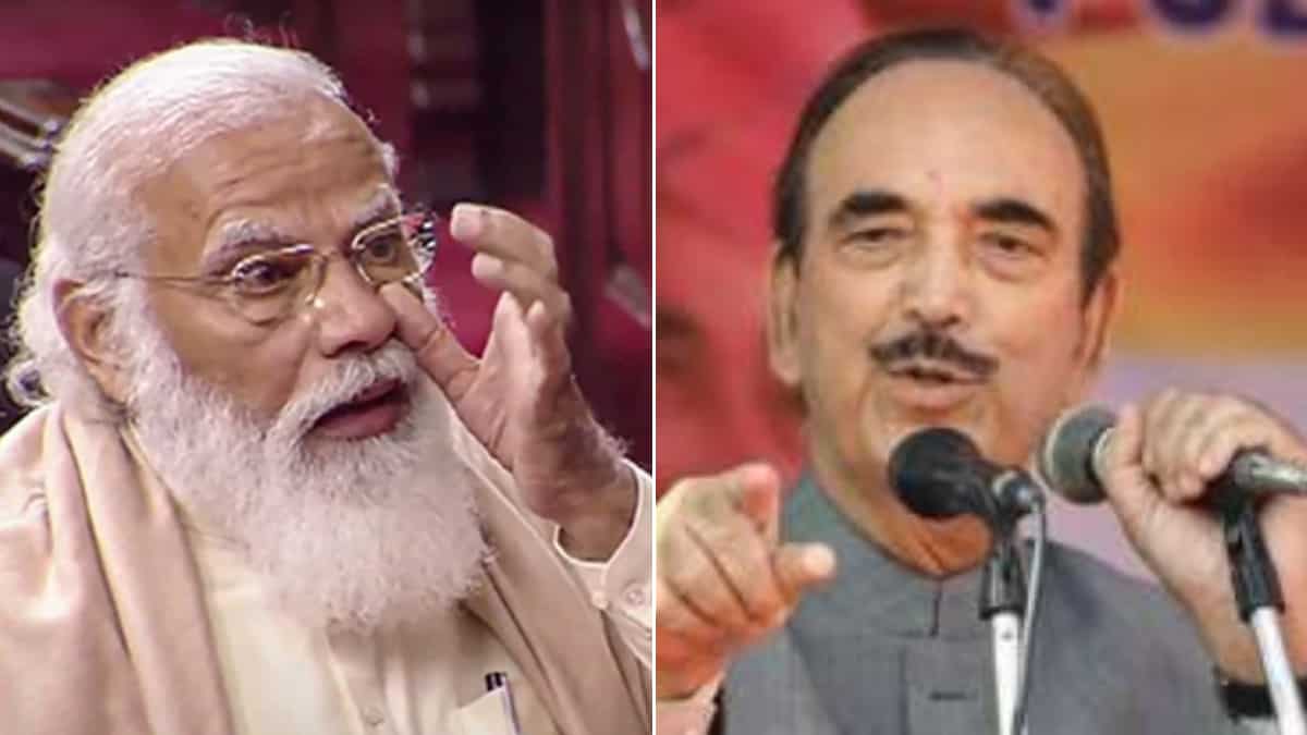 'I thought PM Modi was a crude man but he showed humanity': Ghulam Nabi ...