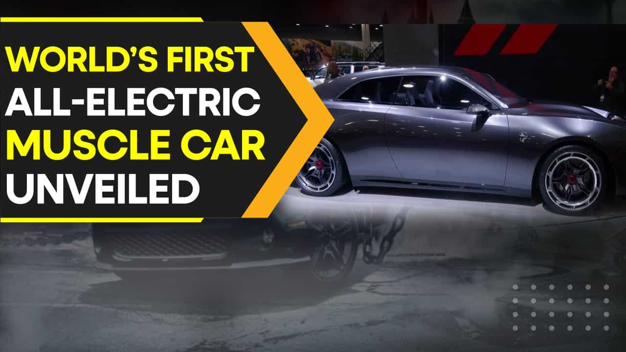 Have a look at world’s first all-electric muscle car unveiled at ...