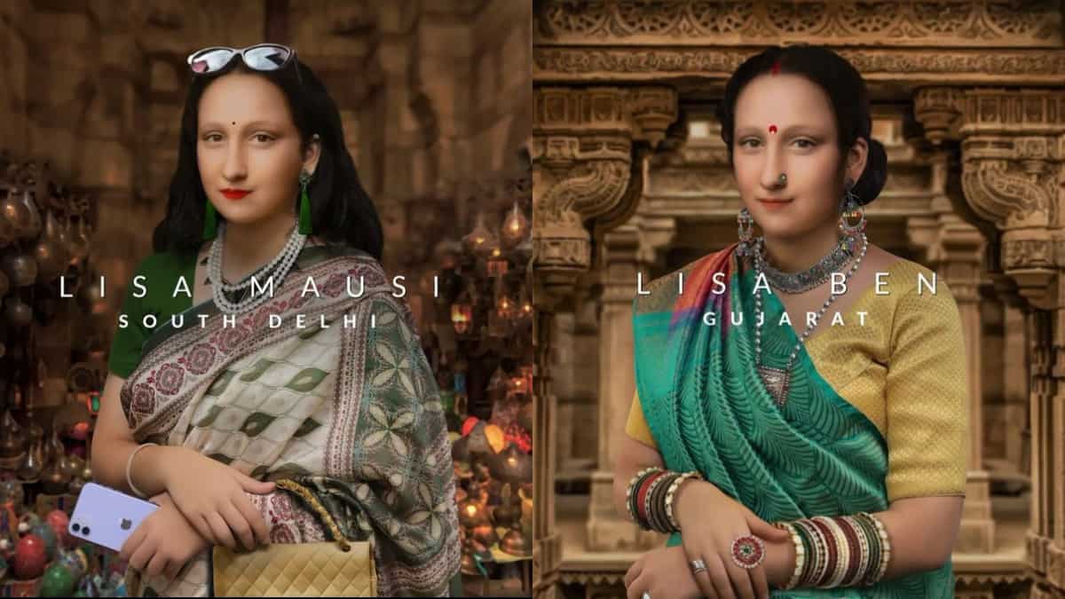 In pics: From ‘Lisa Mausi’ to ‘Lisa Ben’, Mona Lisa gets Indian ...
