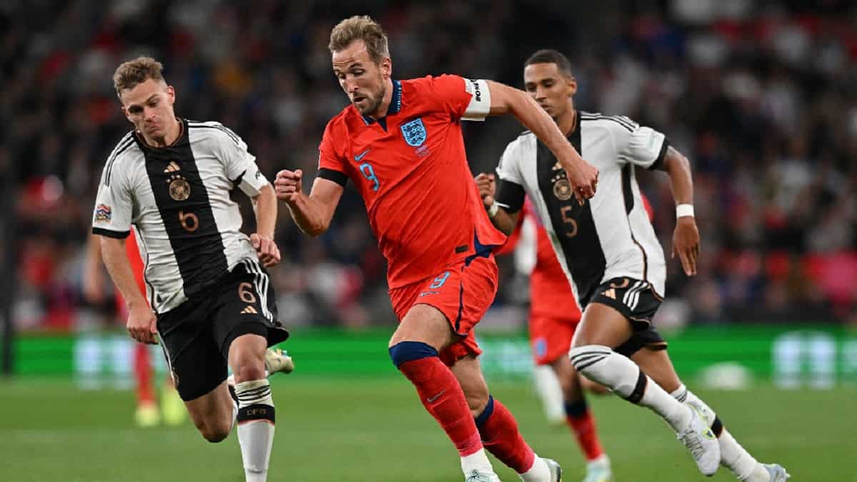 Nations League: England draw 3-3 against Germany in high-scoring ...