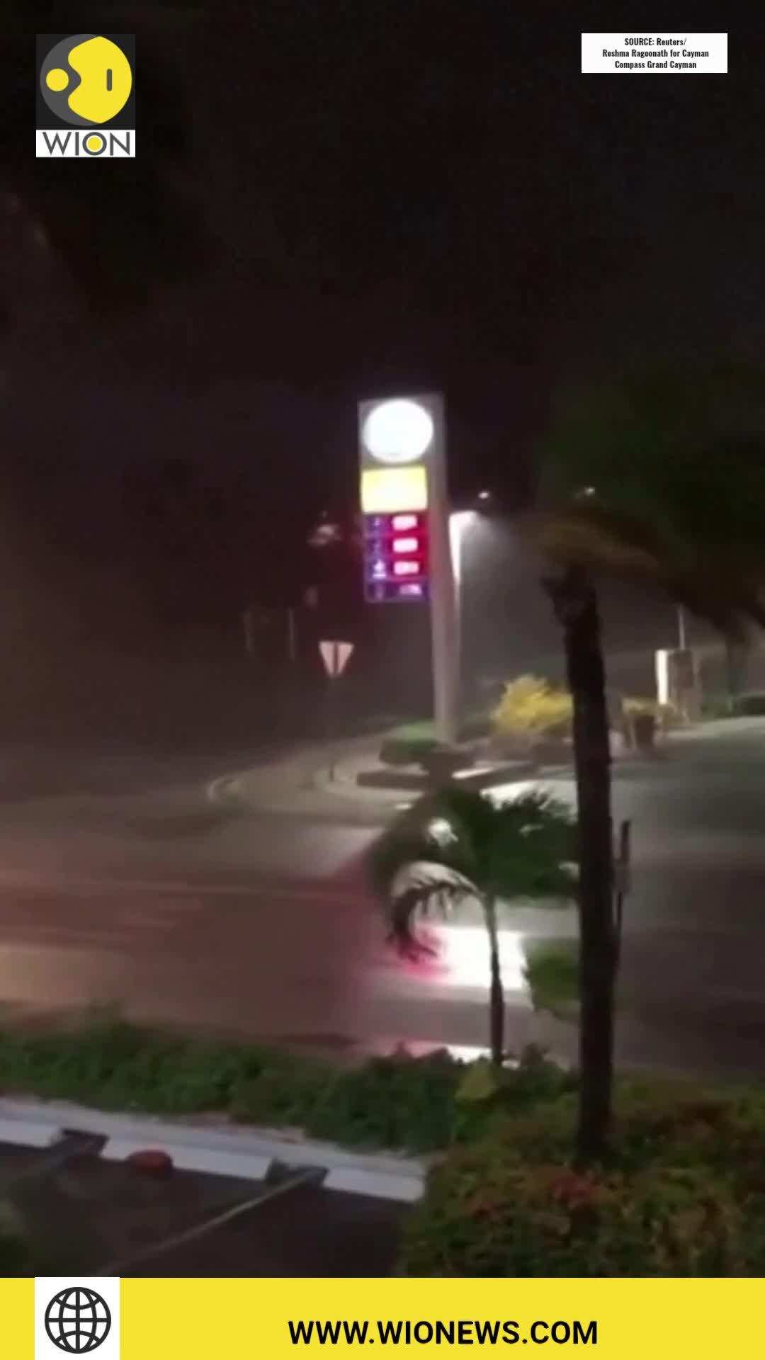 Watch: Hurricane Ian brings heavy winds & storm to the Cayman Islands ...