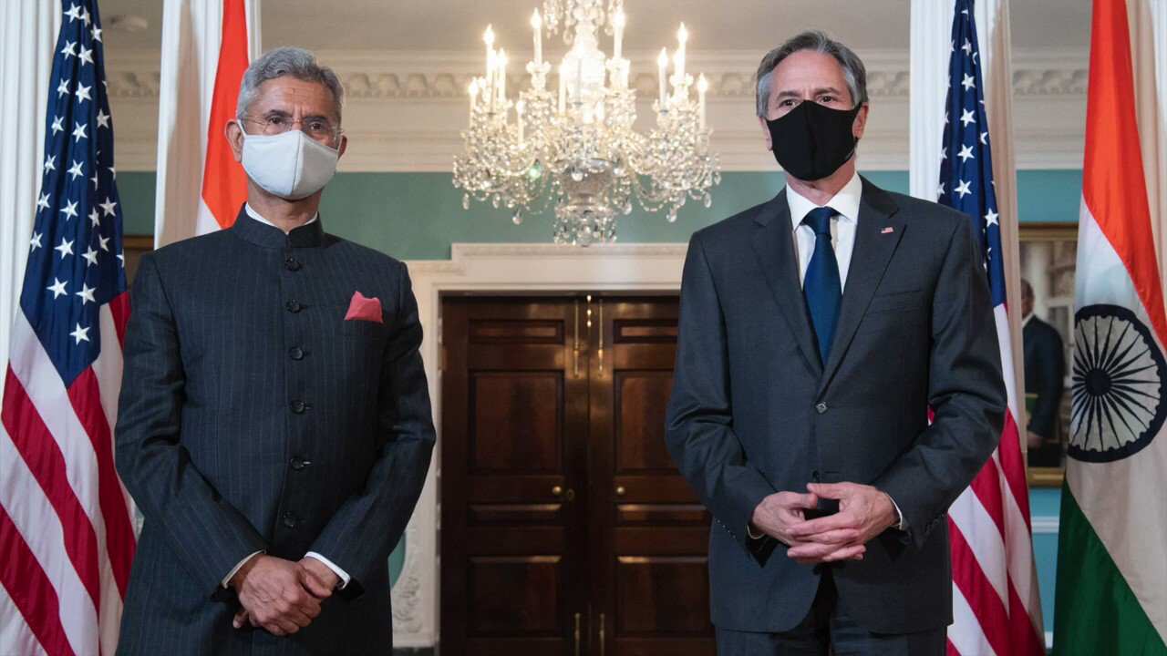 Indian EAM S Jaishankar and US State Secy Antony Blinken address joint press conference - World News