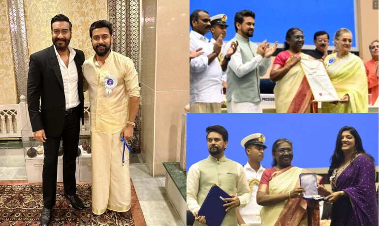 In pics: Major takeaways from 68th National Film Awards 2022 ceremony ...