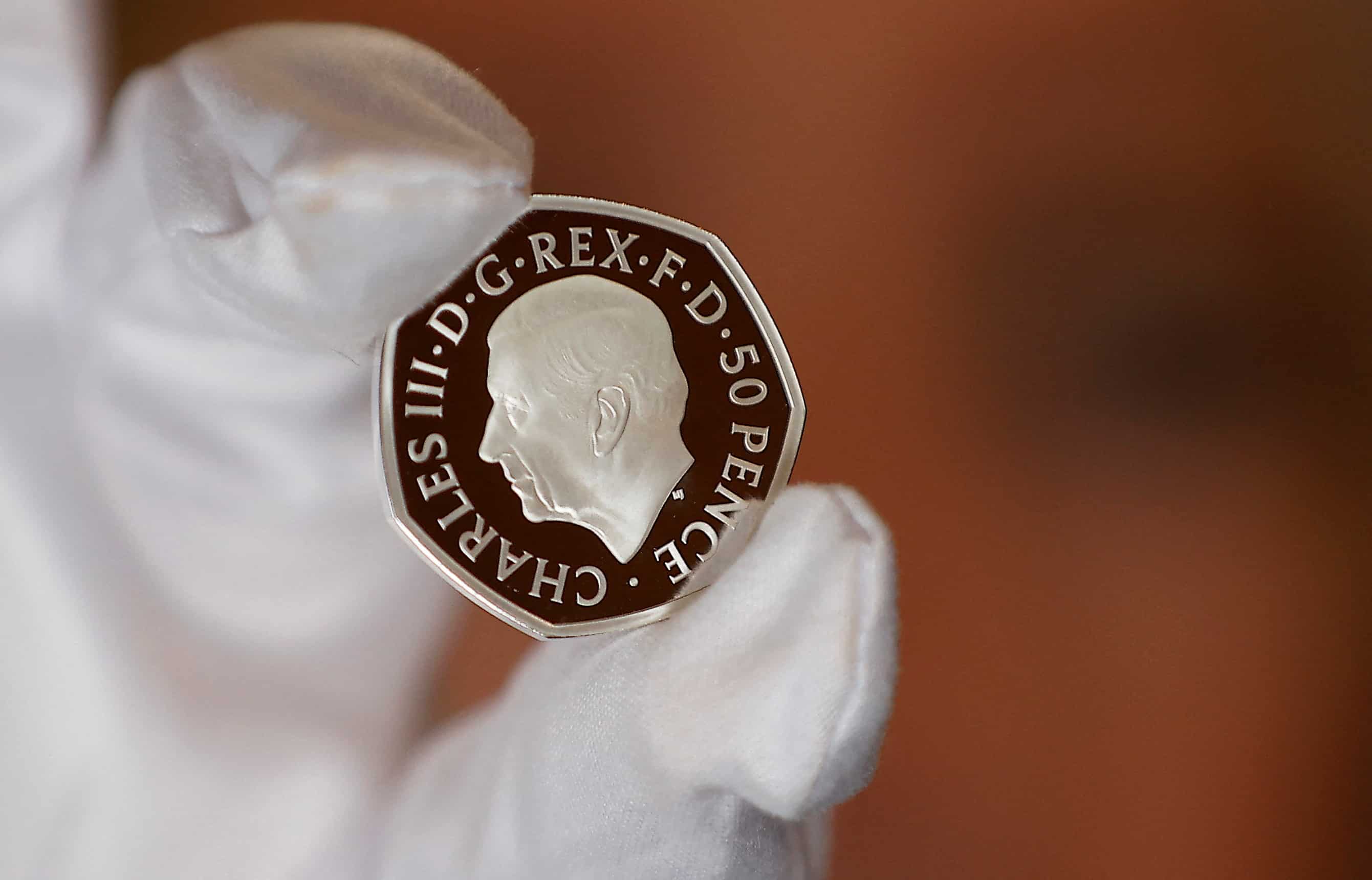 Royal Mint unveils new UK coins; King Charles' image to appear on 50 ...