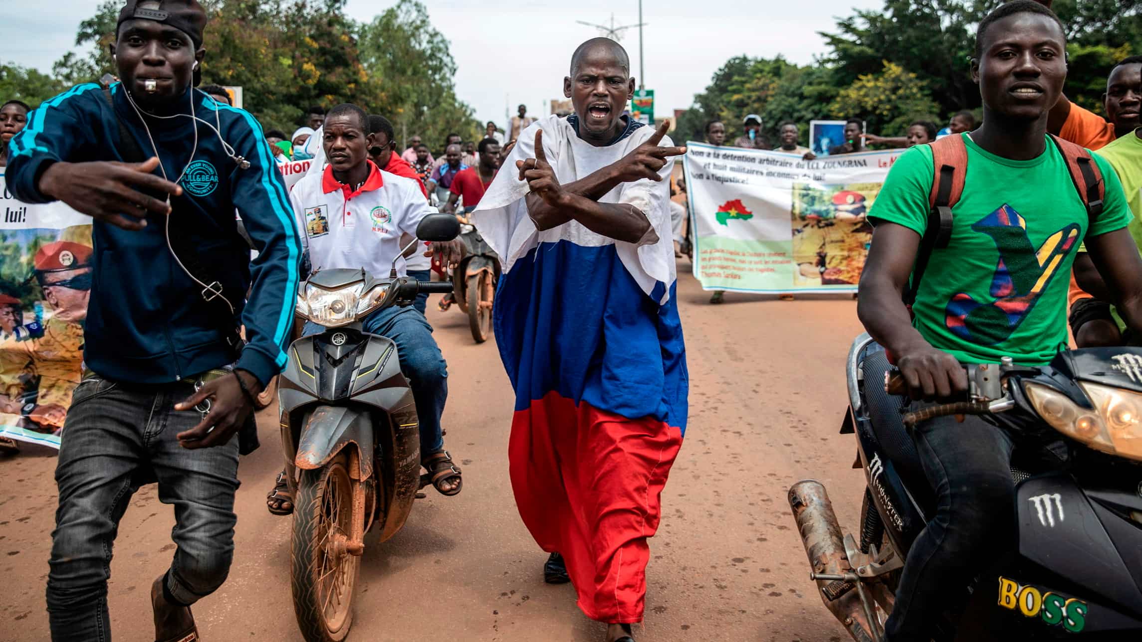 Violence engulfs Burkina Faso after coup; French embassy in Ouagadougou ...