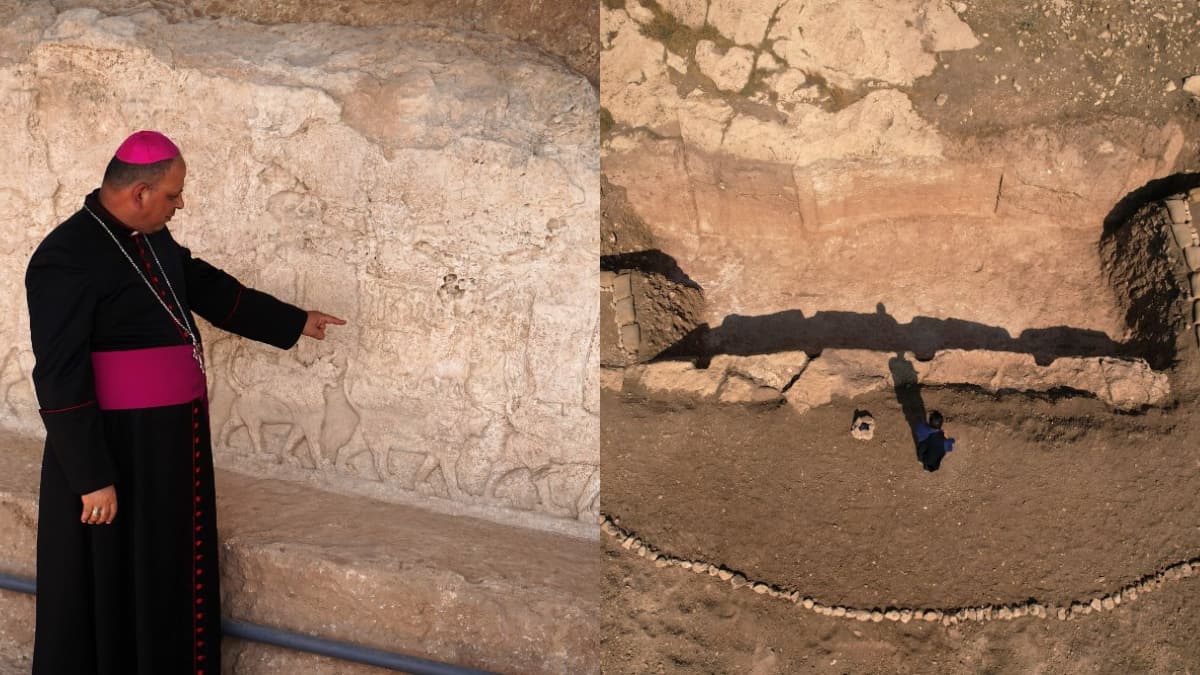 Iraq unveils archaeological park with 'monumental' ancient carvings ...