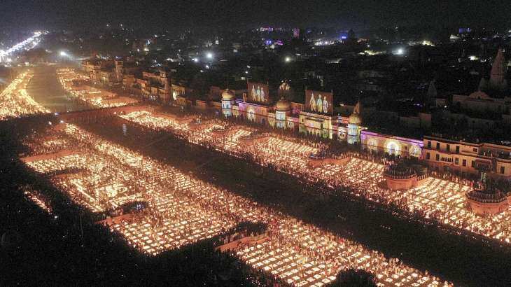 India's Ayodhya turns into sparkling utopia on Diwali eve, over 1.5 mn ...