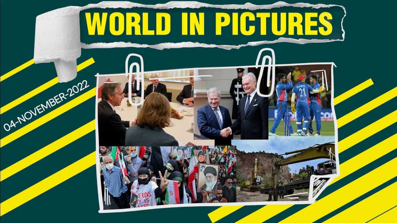 World in Pictures: G7 Foreign Ministers Meeting; Police raid on an ...