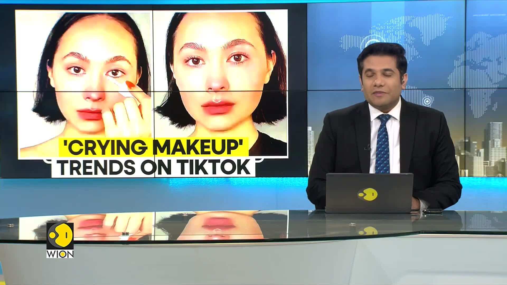 Gen Z's latest obsession: 'Crying Makeup' becomes a trend on TikTok ...