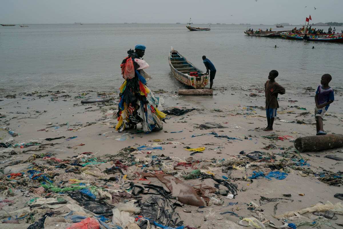 IN PICS | Senegal's 'Plastic Man' hopes to raise awareness against ...