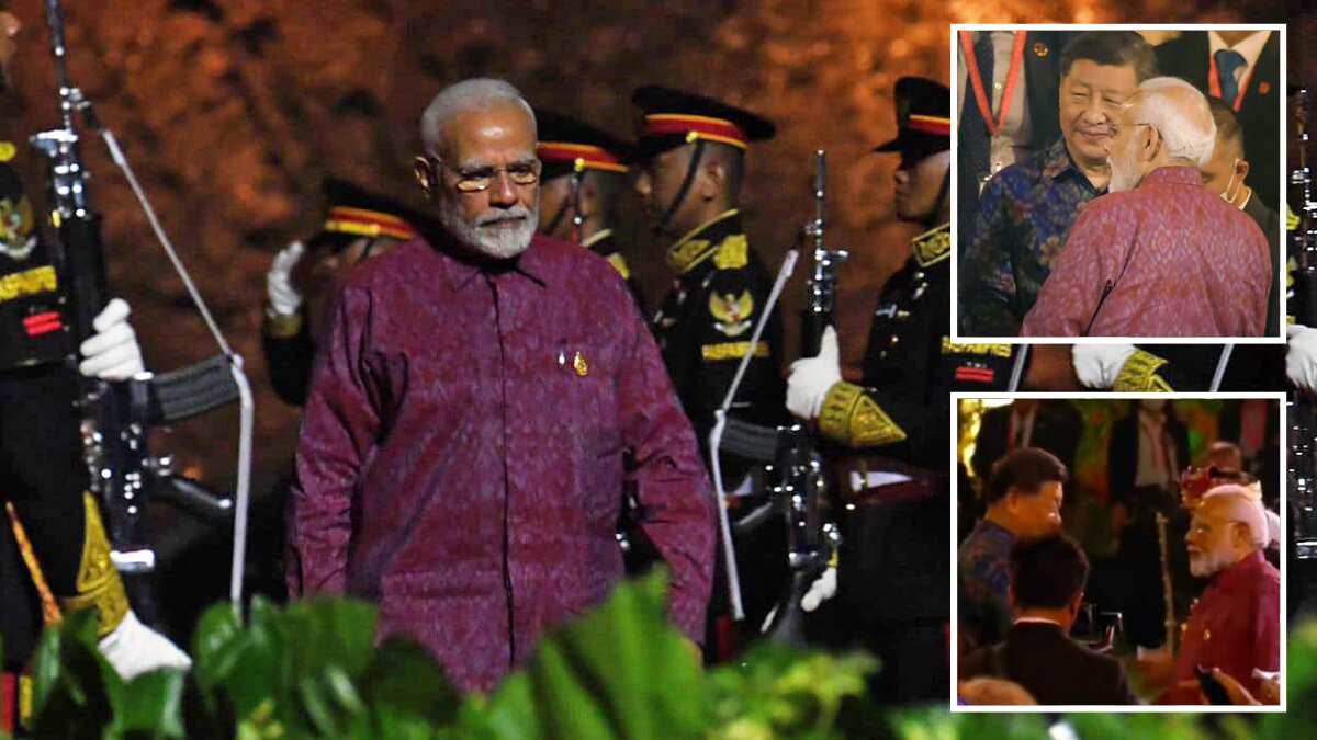 G20 Summit: PM Narendra Modi and Chinese President Xi Jinping shake ...