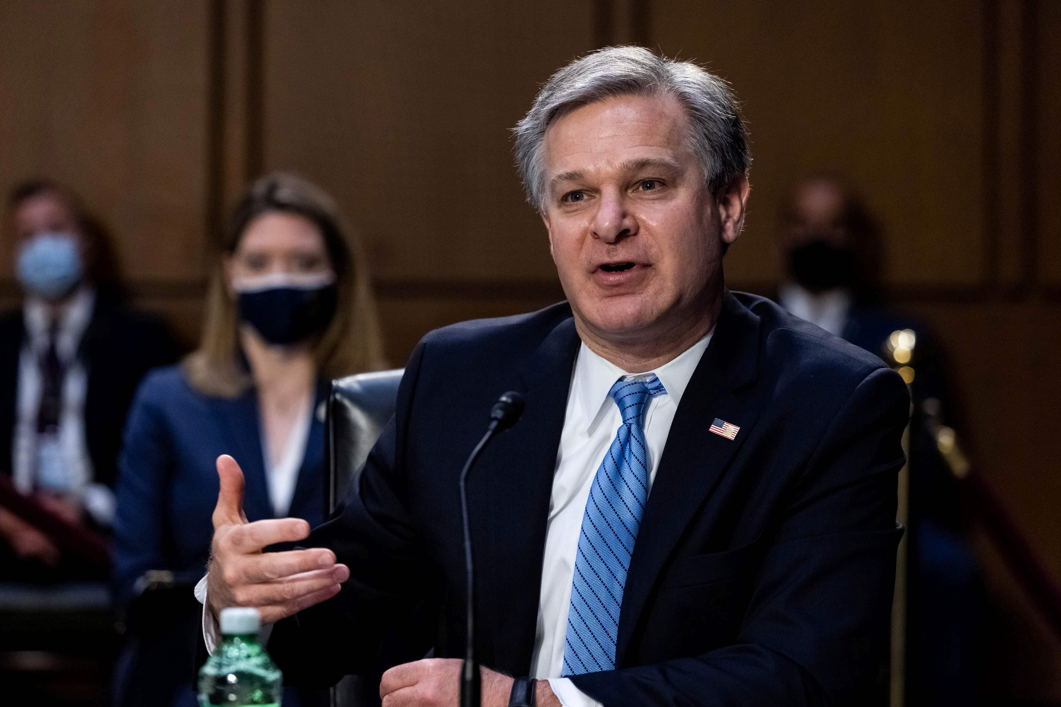 Fbi Director Says Tiktok Poses ‘national Security Threat Gives
