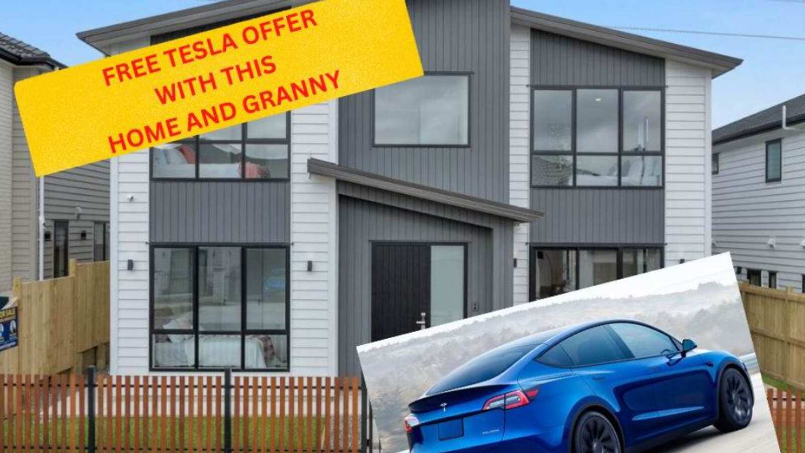 Get ‘brand new Tesla with brand new home’: NZ realtor gets creative to ...