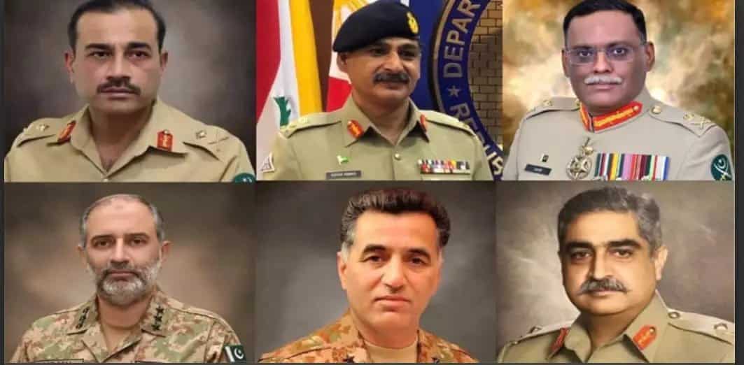Who will be Pakistan's next Army chief? Six Pakistan Generals in the ...