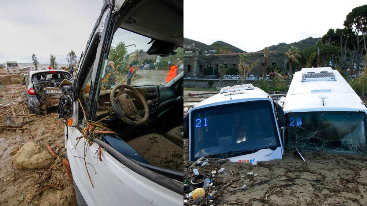 Italy landslide devastation: Dramatic pictures of the 'waterfall of ...