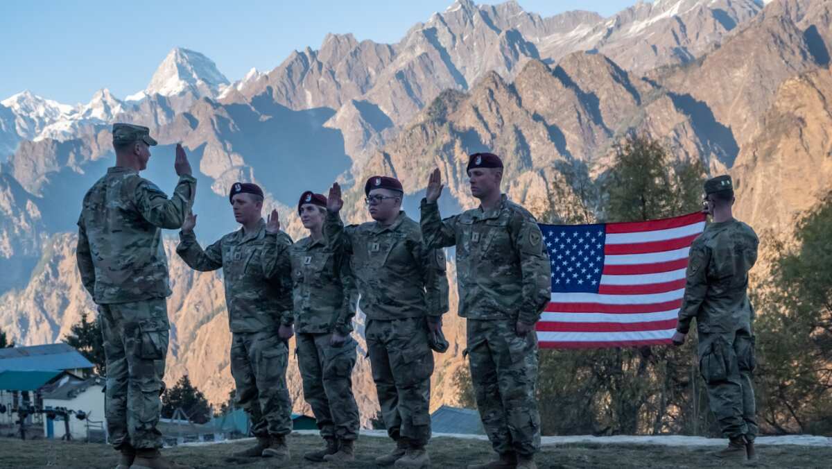 Four US military officers promoted in Himalayas during Indo-US drills ...