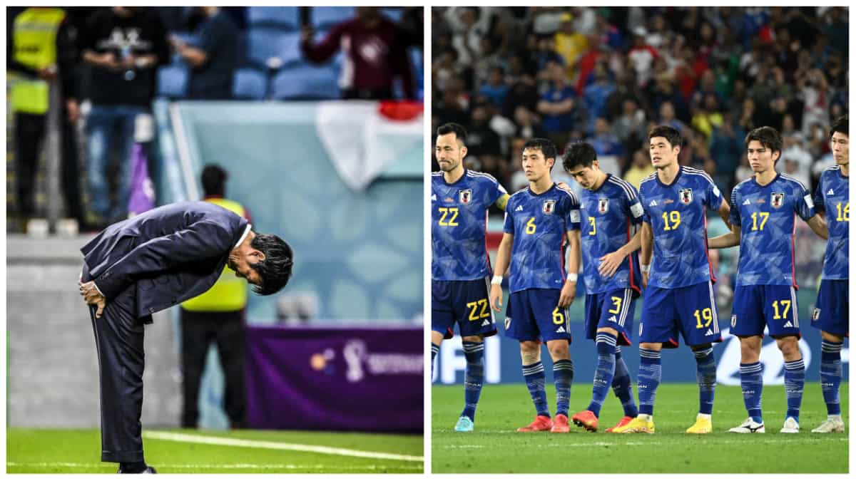 FIFA 2022: Japan's manager Hajime Moriyasu bows to fans in gratitude ...