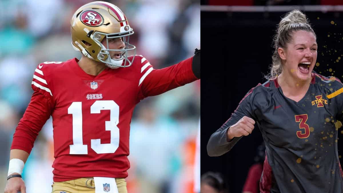 Who is 49ers Brock Purdy's girlfriend, Jenna Brandt? A volleyball star ...