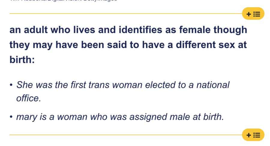 Cambridge dictionary updates the definition of 'Woman' and 'Man' - Edge ...