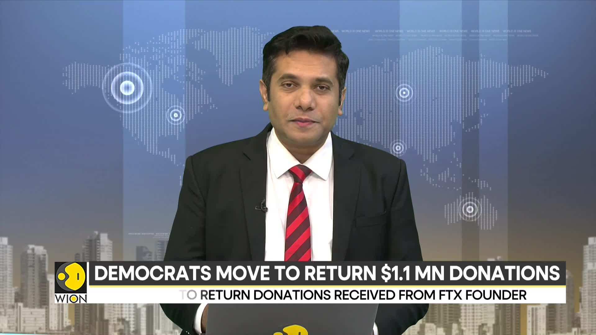 US: Democrats to return $1.1 mn donations received from FTX founder Sam ...