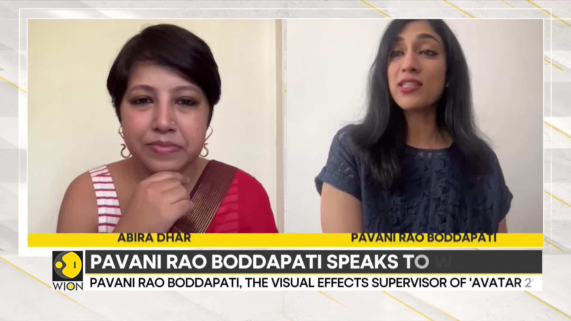 'Avatar: 2' VFX Supervisor, Pavani Rao Boddapati speaks to WION on ...